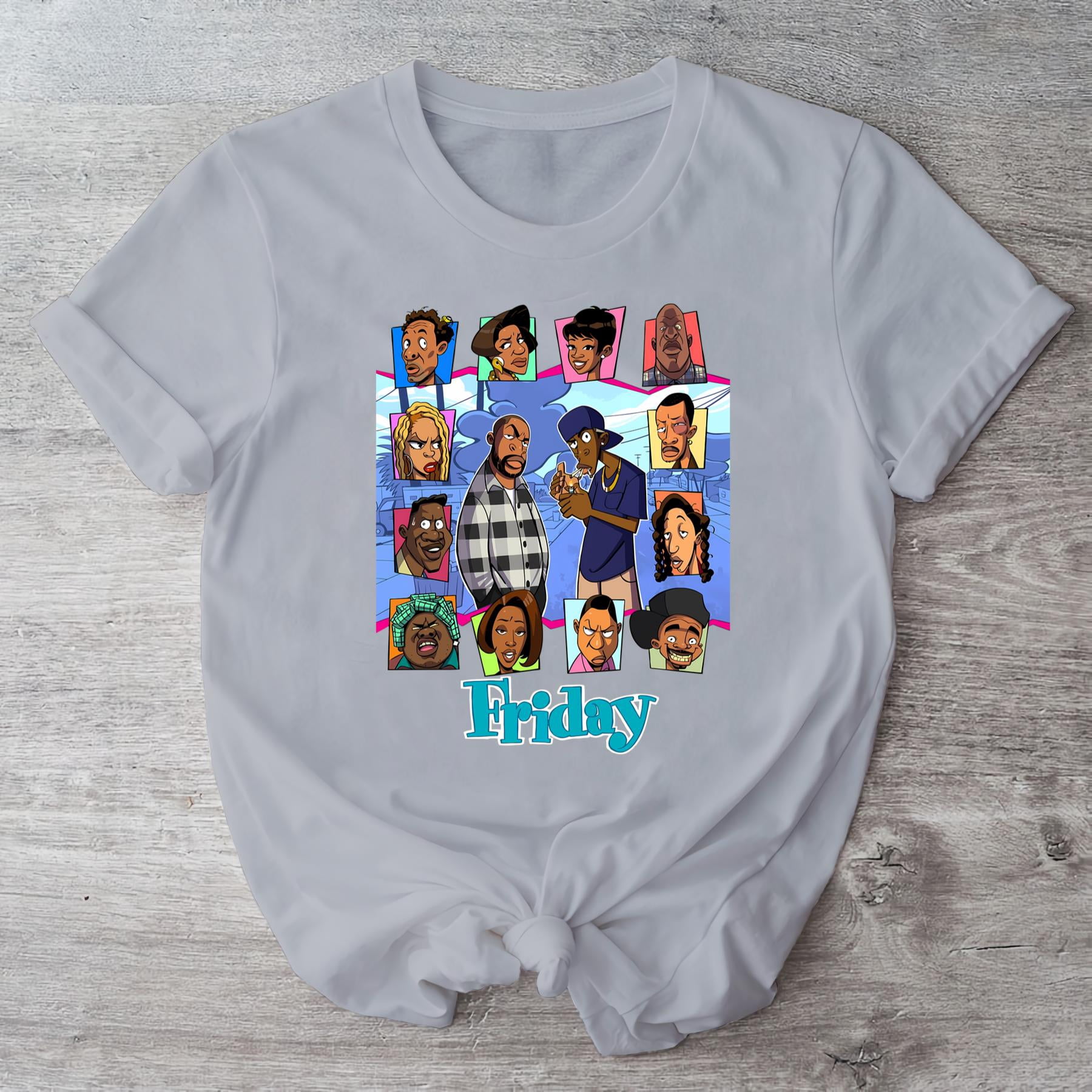 Friday The Movie Animated T-shirt For men Women All Size S-4XL YI027 ...
