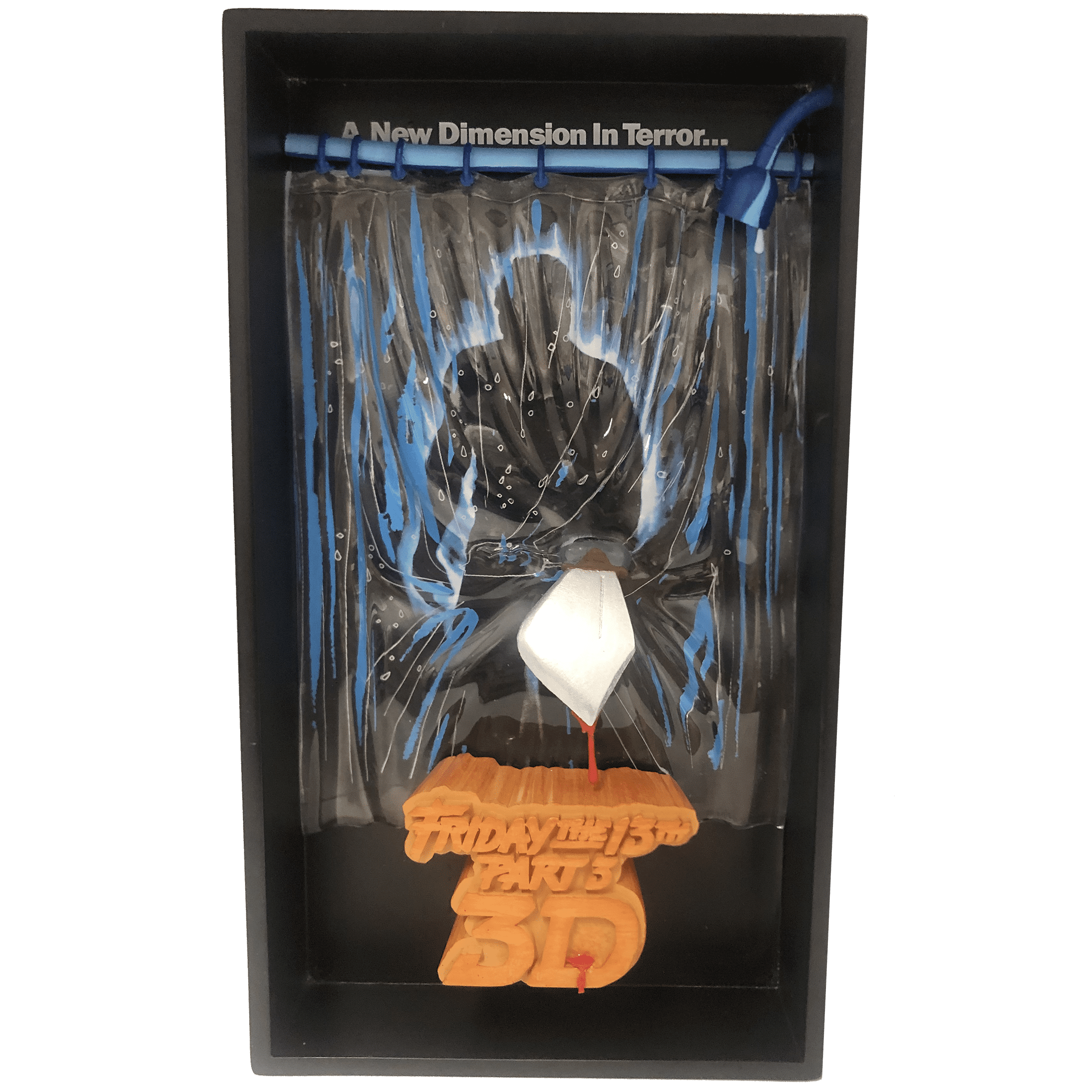 Friday the 13th 3Deep - Sculpted Relief Display - Walmart.com