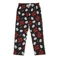 Friday the 13th Black Adult Womens Sleep Pants - Cozy Horror-Themed ...