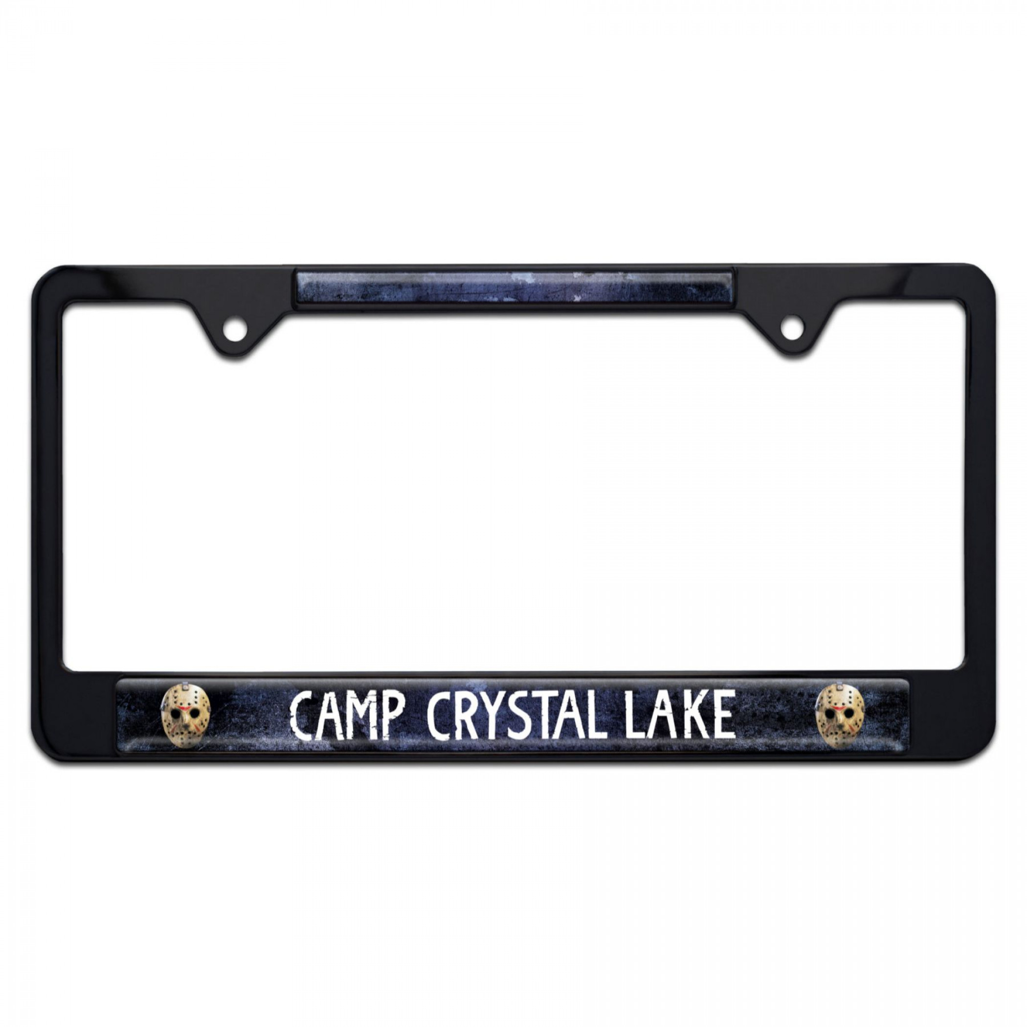 Friday the 13th Camp Crystal Lake License Plate Frame by Elektroplate ...