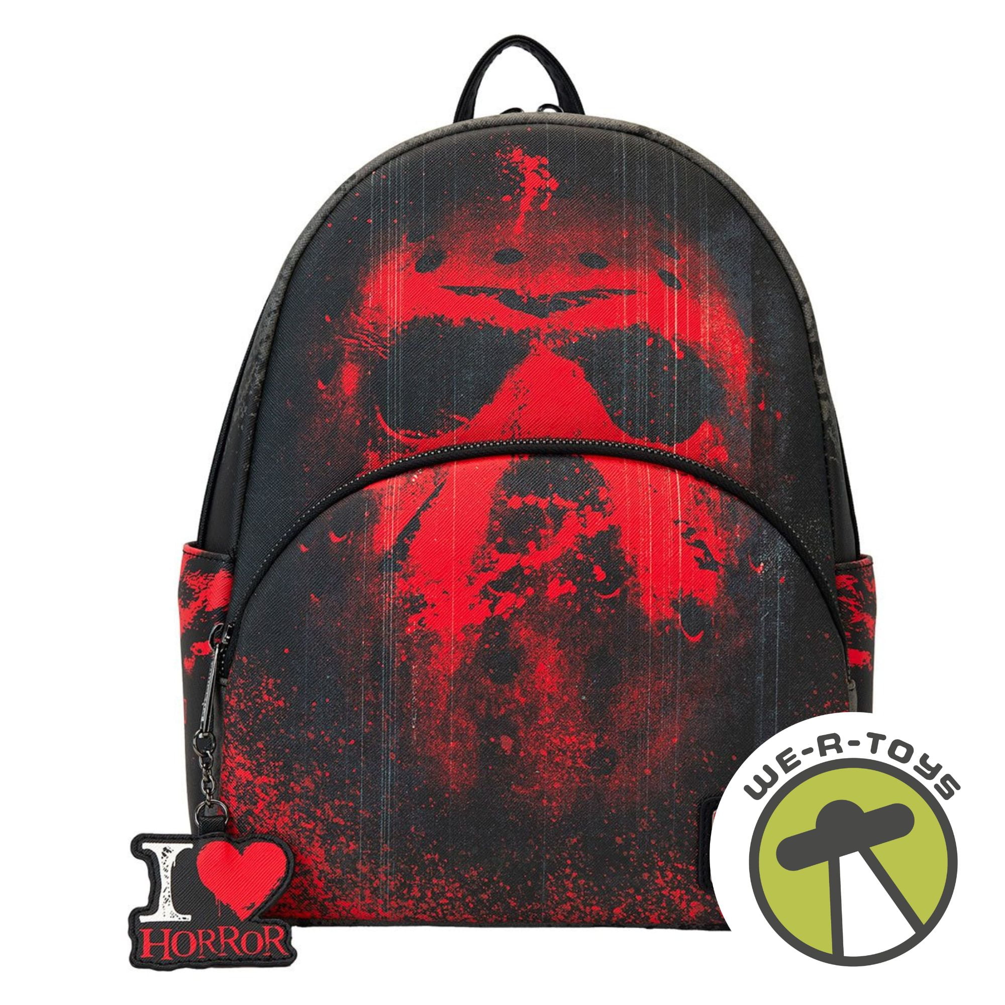 Loungefly Warner Brothers Friday The 13th I Heart Horror Mini Backpack ...
