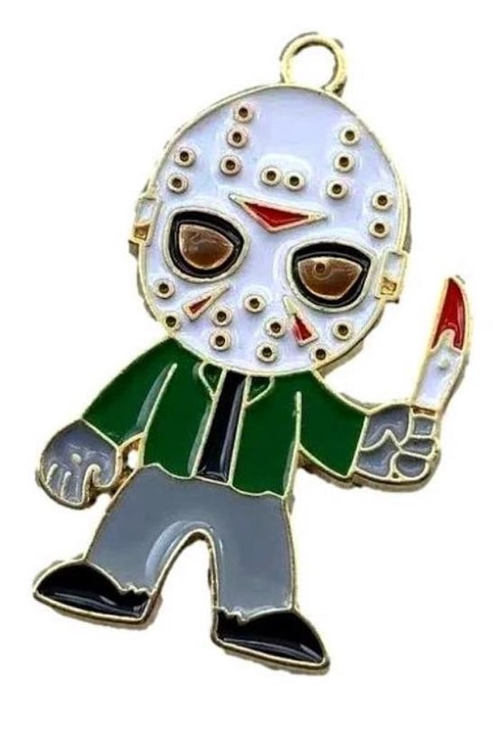 Friday the 13th Jason Character Charm Pendant Necklace with Chain ...