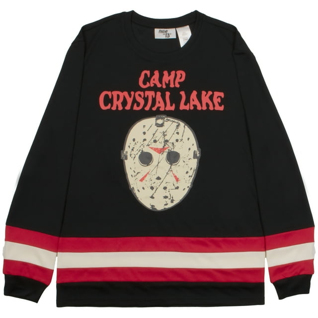 Friday the 13th Jason Logo Athletic Baseball Jersey Shirt For Mens ...
