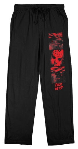 Friday the 13th Jason Voorhees Men's Black Sleep Pants-3XL - Walmart.com