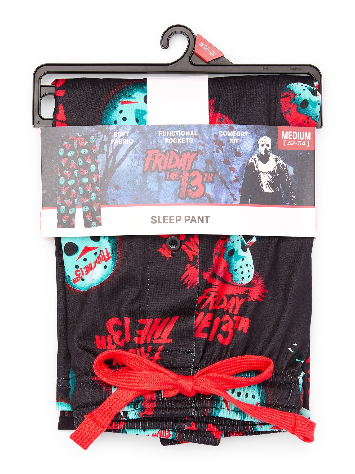 Friday the 13th men's Print Sleep Pants - Knit Lounge Pajamas - Walmart.com