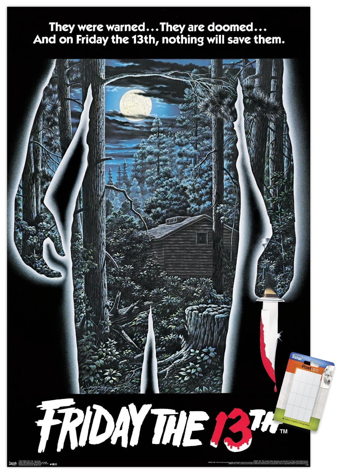 Friday the 13th - One Sheet Wall Poster, 22.375" x 34" - Walmart.com