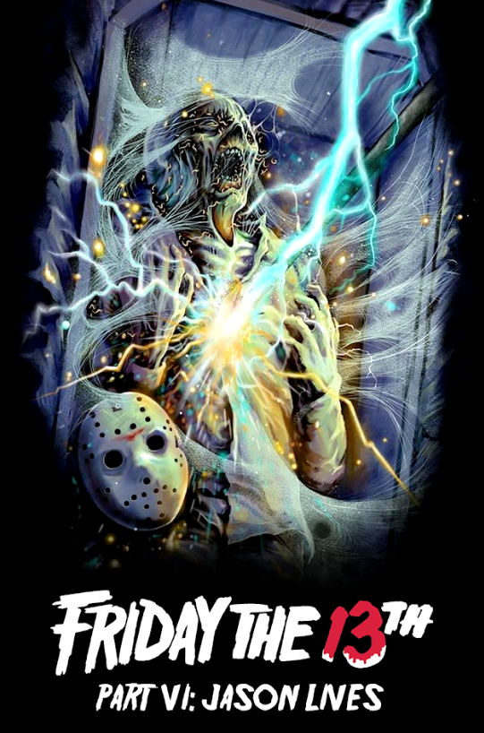 Friday the 13th Part VI: Jason Lives 1986 Movie Poster 24x36 | Horror ...