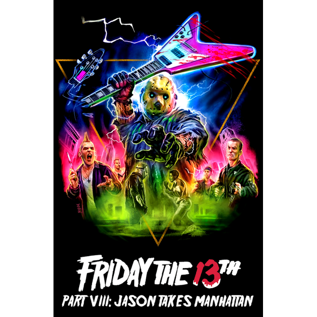 Friday the 13th Part VIII: Jason Takes Manhattan 1989 Movie Poster ...