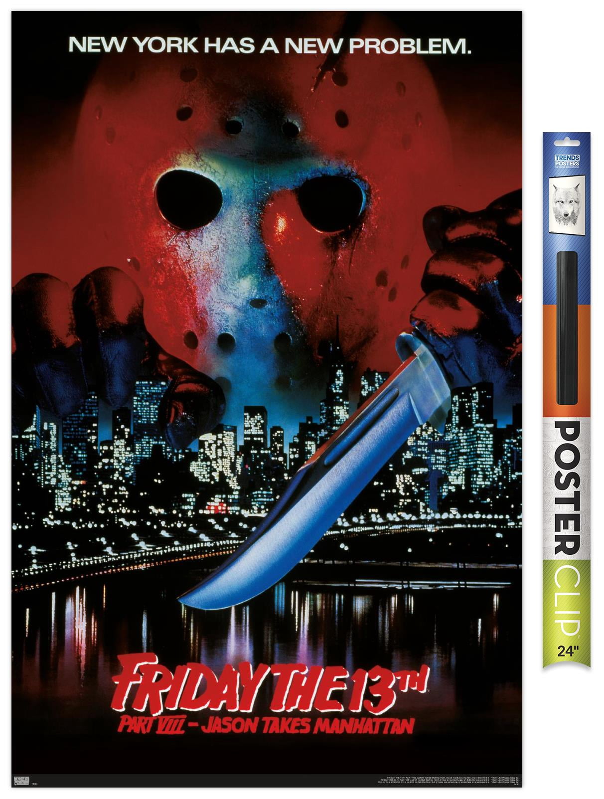 Friday the 13th Part ViII: Jason Takes Manhattan - One Sheet Wall ...