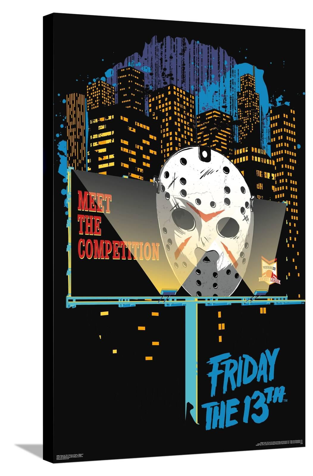 Friday the 13th: Seasons of Scare - Billboard Canvas Wall Poster, 22. ...