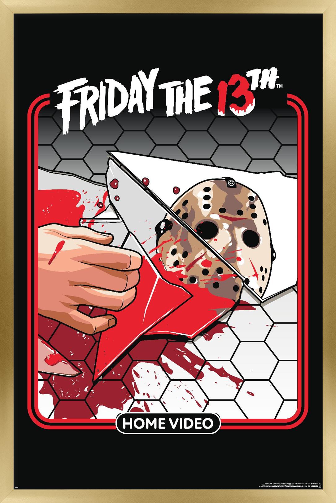 Friday the 13th: Seasons of Scare - Home Video Wall Poster, 14.725" x ...