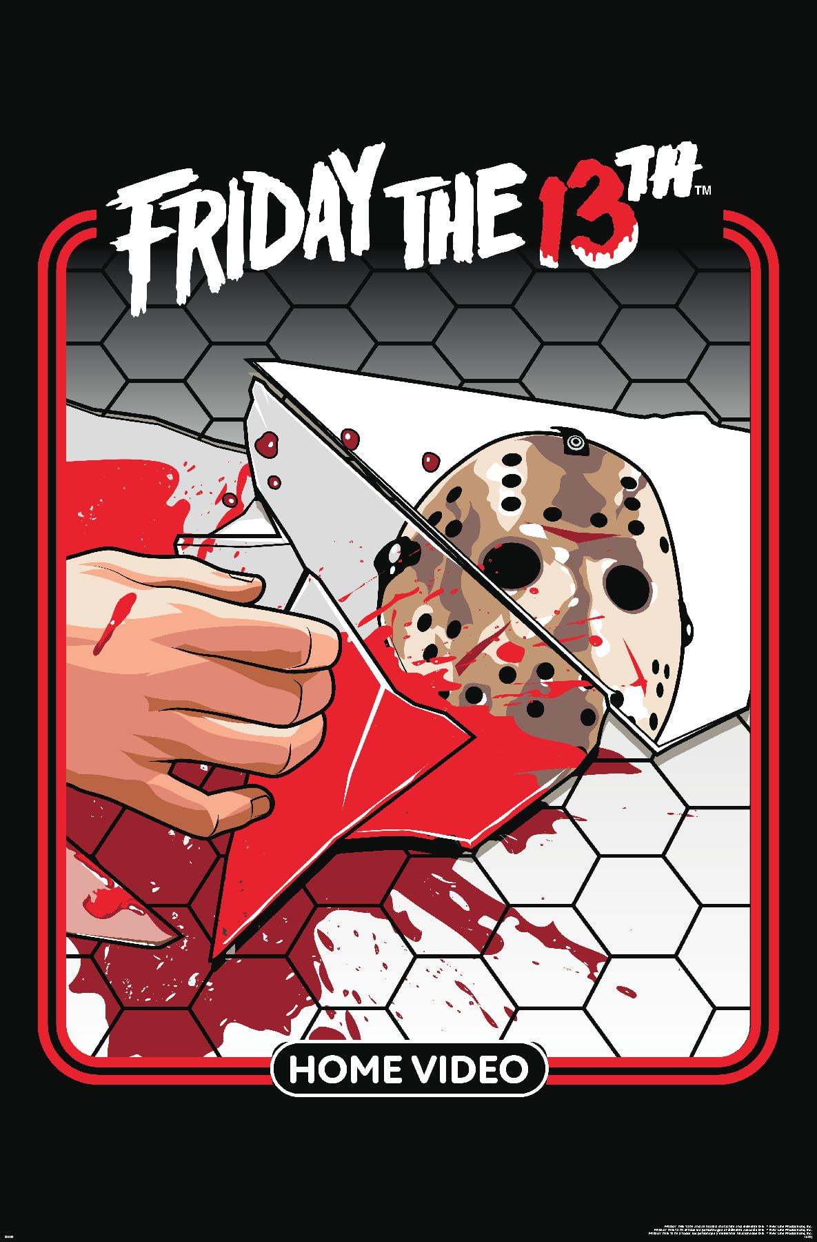 Friday the 13th: Seasons of Scare - Home Video Wall Poster, 22.375" x ...