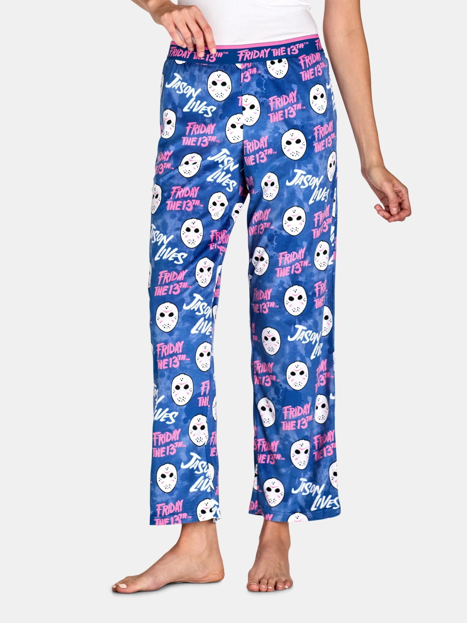 Friday the 13th Women's Print Velour Sleep Pants, Sizes XS-3X - Walmart.com