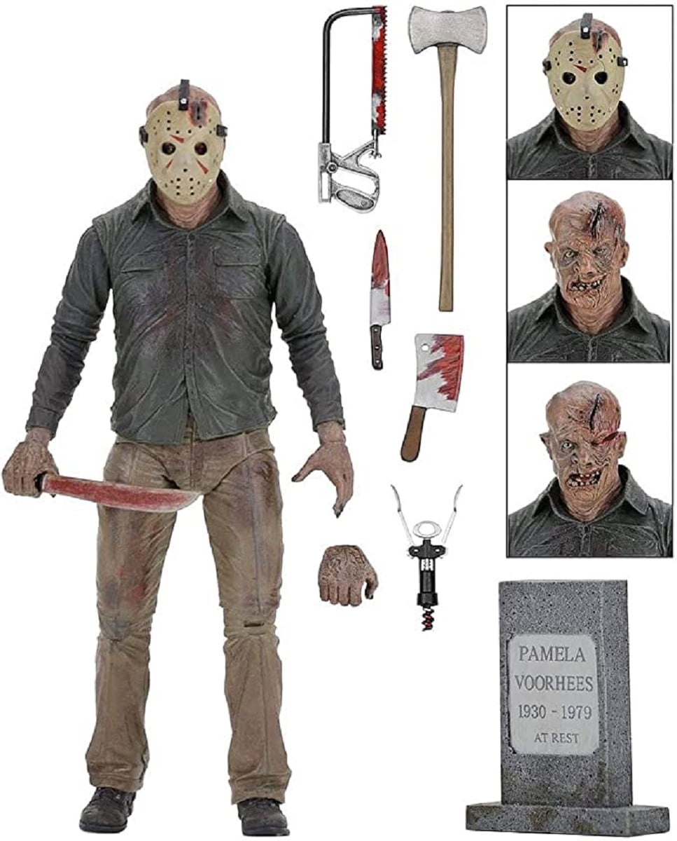 Friday the Black - 7" Action Figure - Ultimate Part 4 Jason - Walmart.com