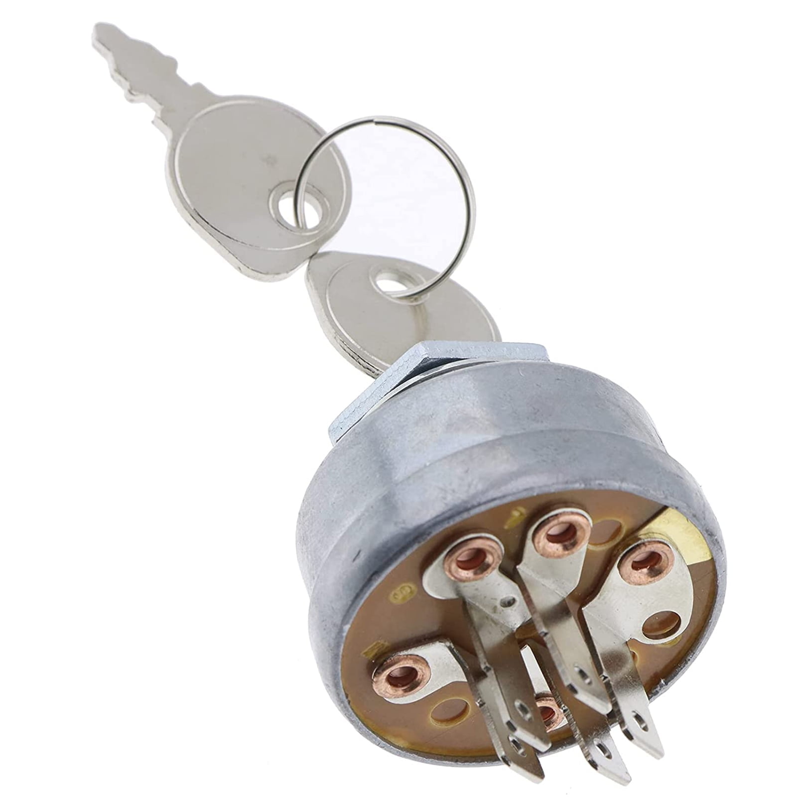 Fridayparts 5 Spade Ignition With Key Switch For Lawn Tractor 21064PA ...