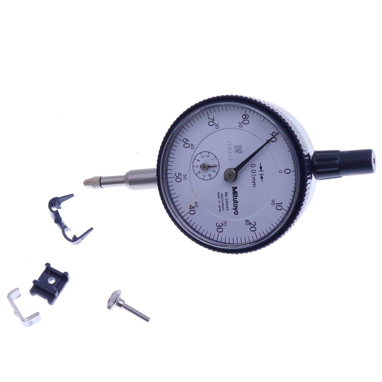 Fridayparts Dial Indicator 2046S for Mitutoyo 0-10mm X 0.01mm 8mm Stem ...