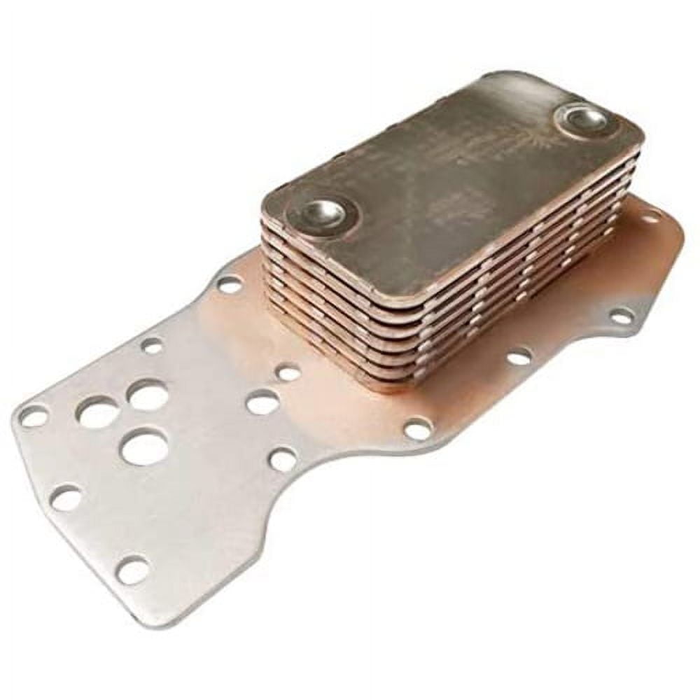 Fridayparts New 24V Oil Cooler 3959031 without Gaskets Compatible with ...