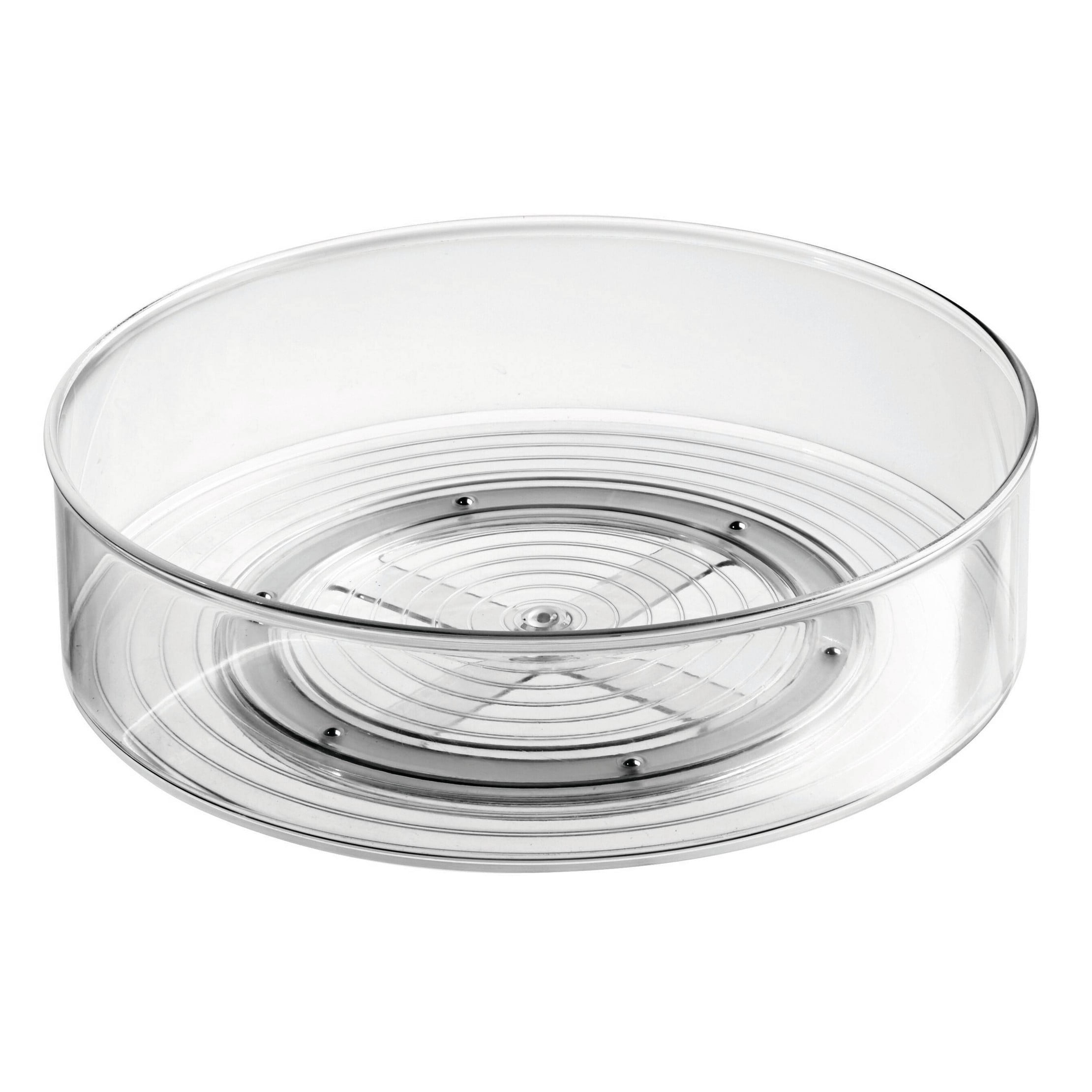 Fridge Binz Rotating Turntable Organizer Clear: Plastic Lazy Susan, 12 ...
