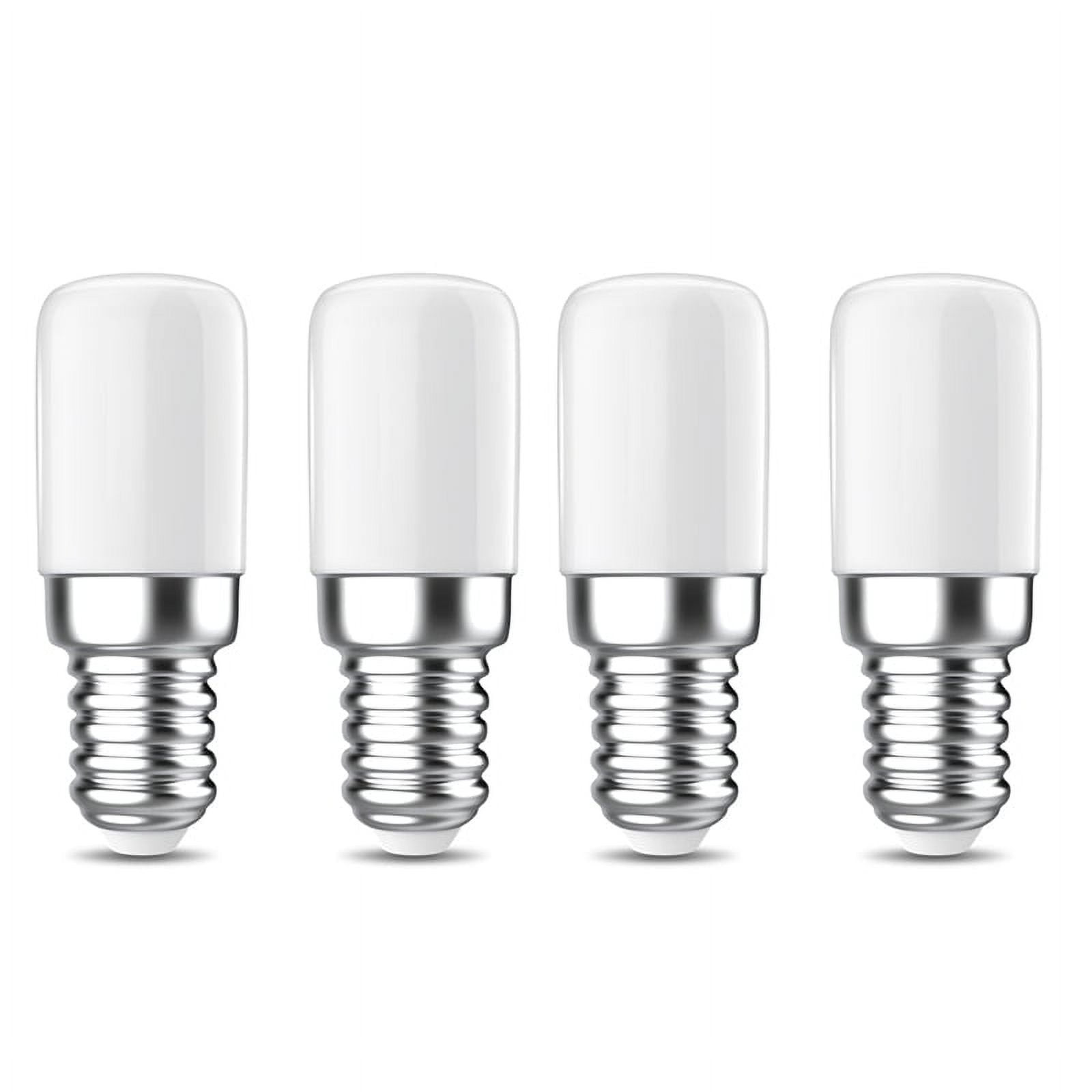 Fridge Bulb, 1.5W E14 LED Light Bulb, 150LM Cool White 3000K Energy ...