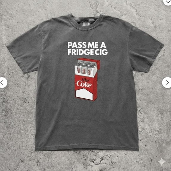 Fridge Cig Comfort Colors Shirt, Diet Coke Lover T-Shirt, Retro Soda ...