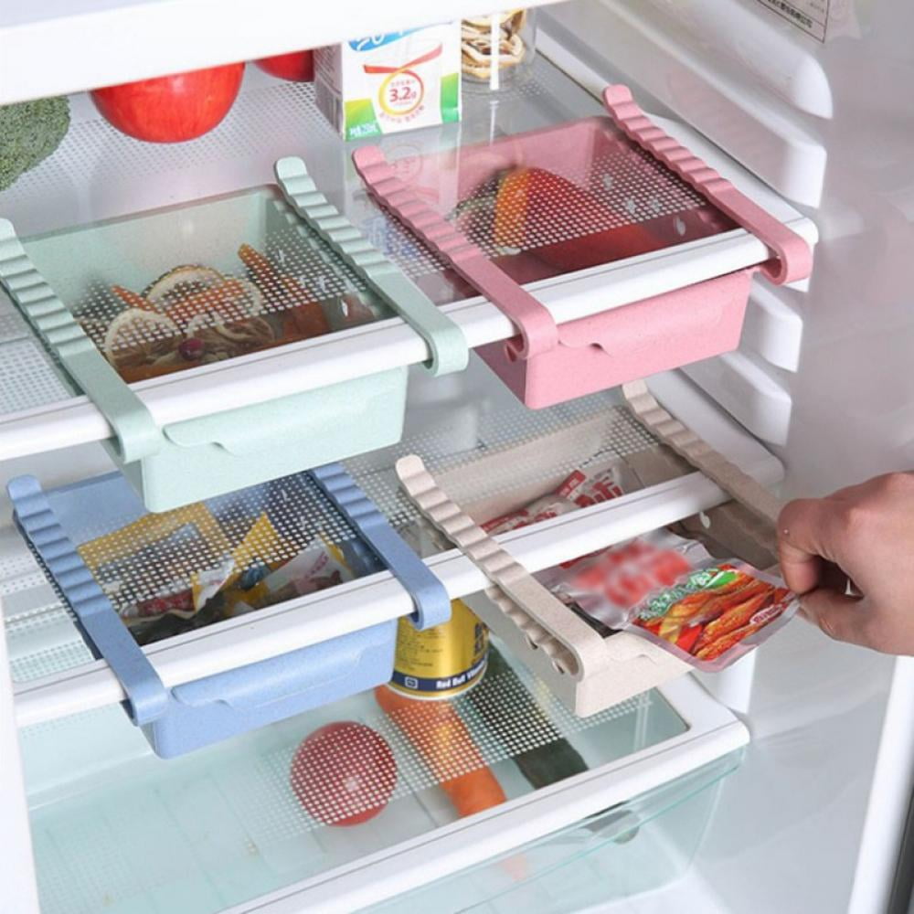 Fridge Drawer Organizer - Refrigerator Drawers For Shelves - Adjustable ...