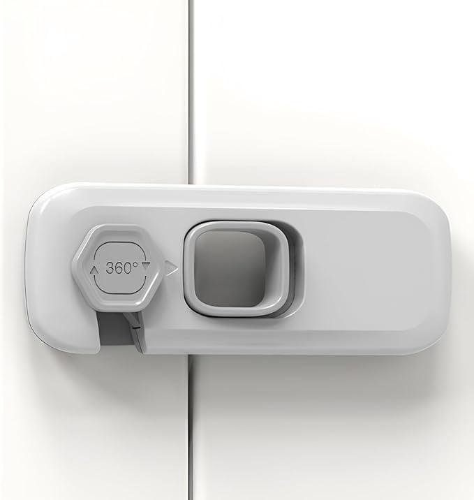 Fridge Lock, 5 Pack Fridge Child Lock, Universal Refrigerator Lock ...