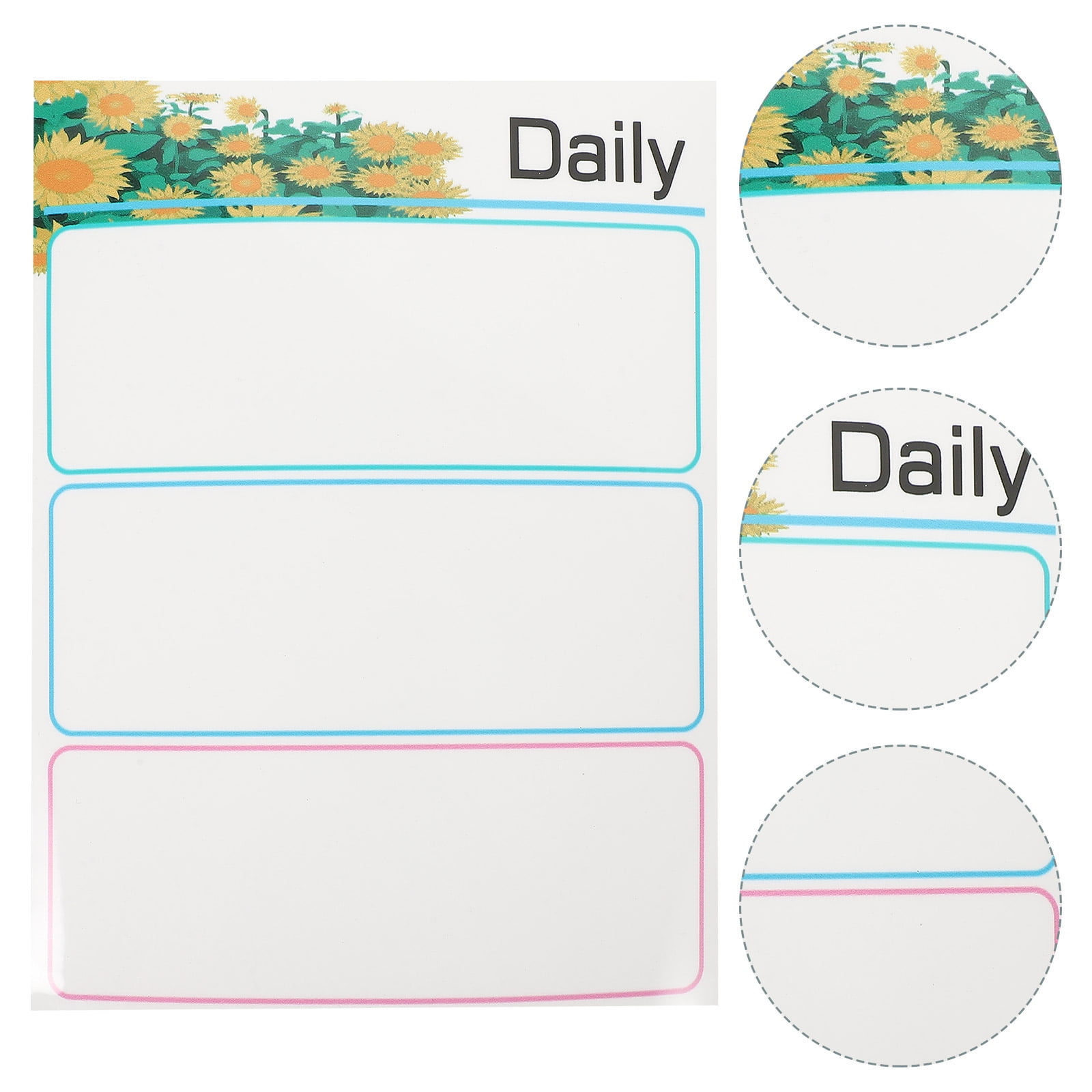 Fridge Magnetic Writing Board List Planning Whiteboard Schedule Message ...