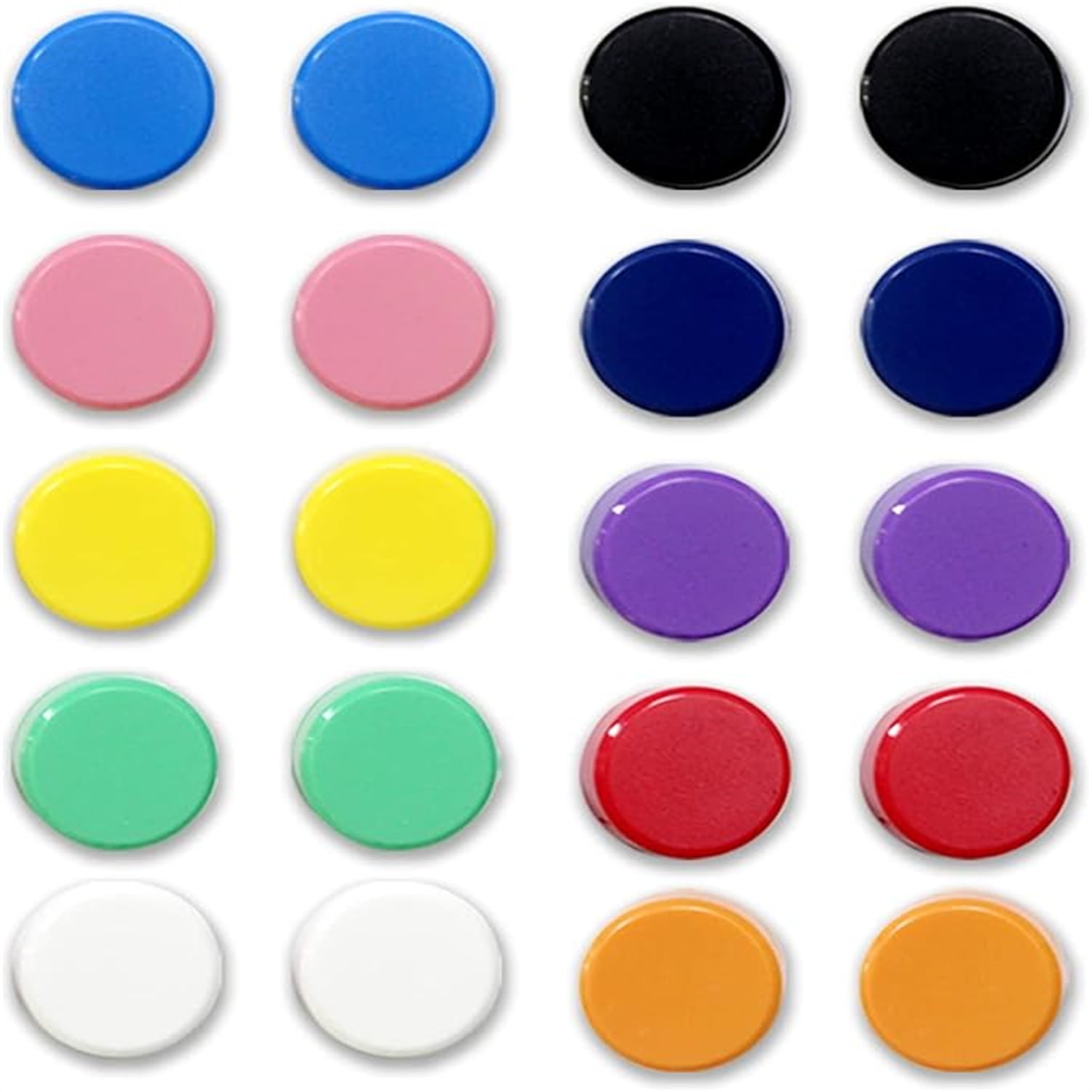 Fridge Magnets, 20pcs Refrigerator Magnets, Small Magnet for Whiteboard ...