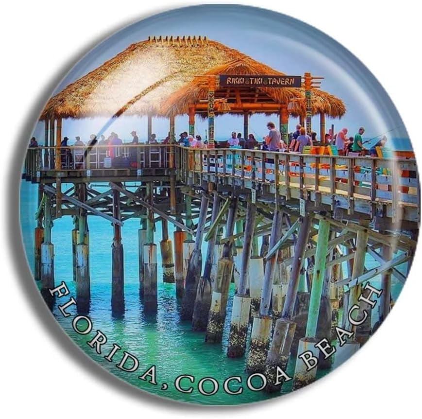 Fridge Magnets Cocoa Beach Florida\u200E\u200E USA Travel Souvenir ...