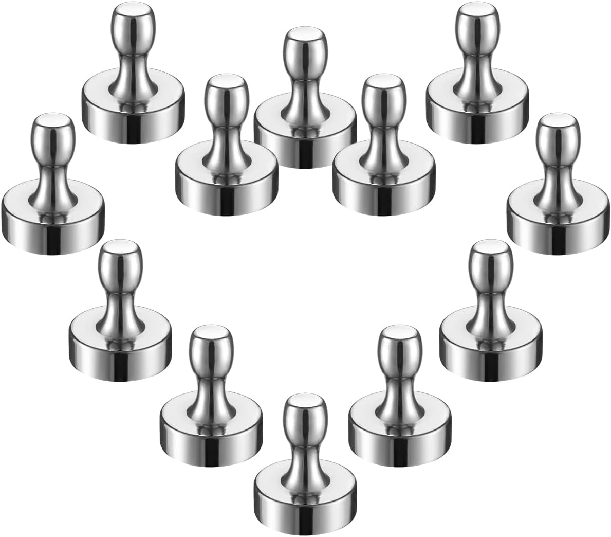 Fridge Magnets Extra Strong, Large Heavy Duty Magnetic Push Pins for ...