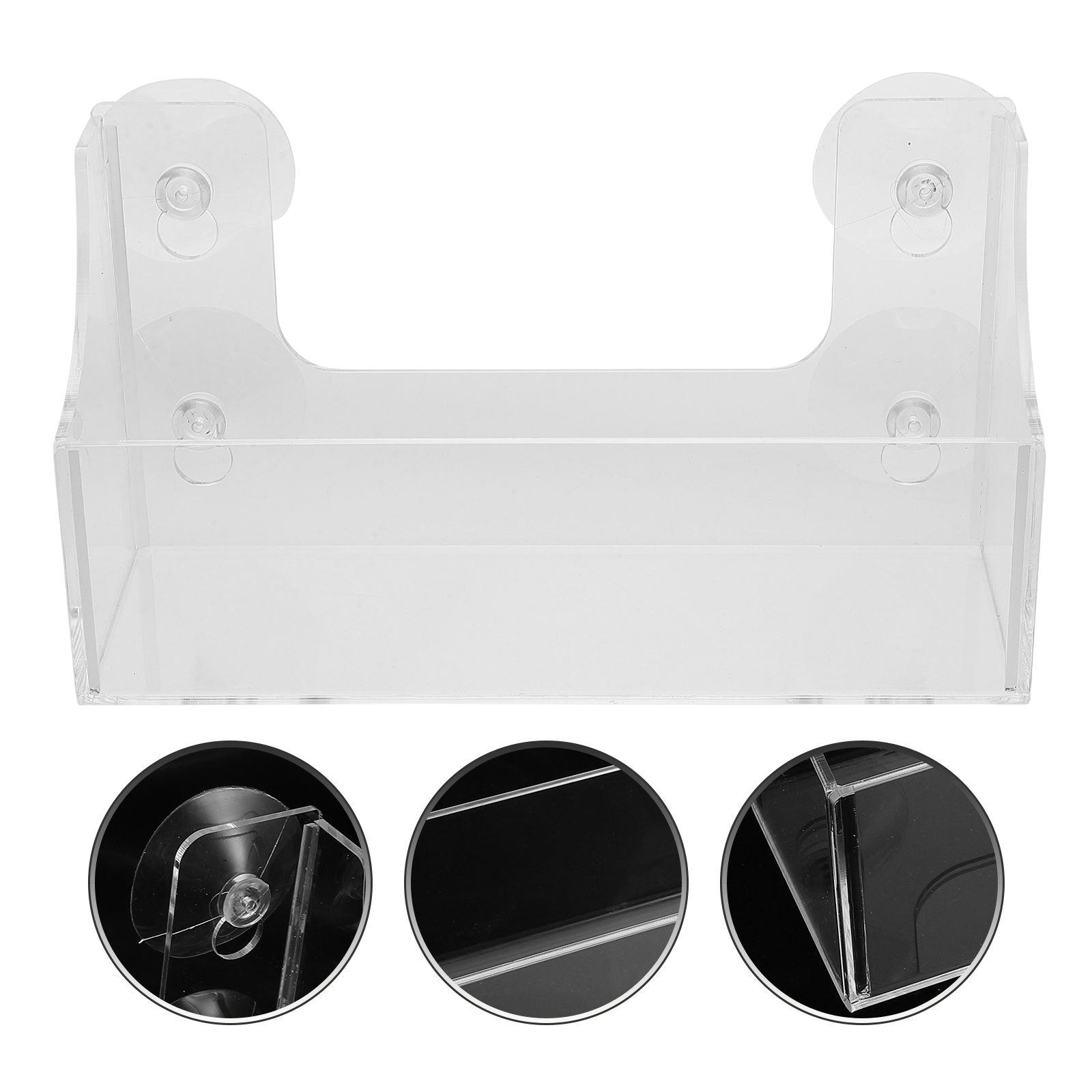 Fridge Side Rack Acrylic Refrigerator Door Drink Can Organizer Fridge ...