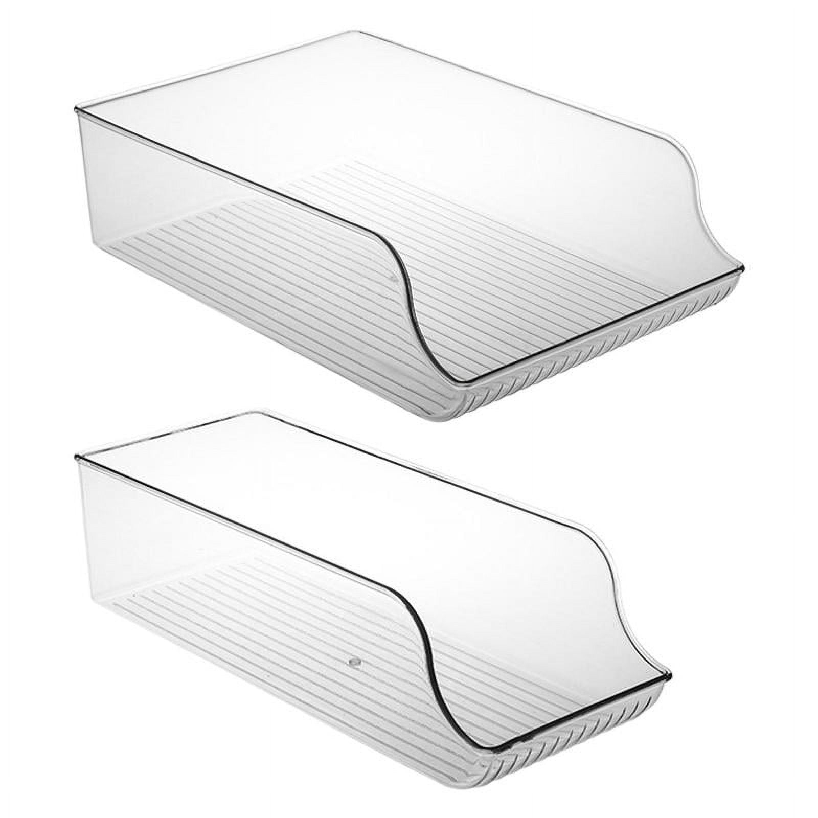 Fridge Storage Organizer Bins Can Drink Dispenser Holder Kitchen ...