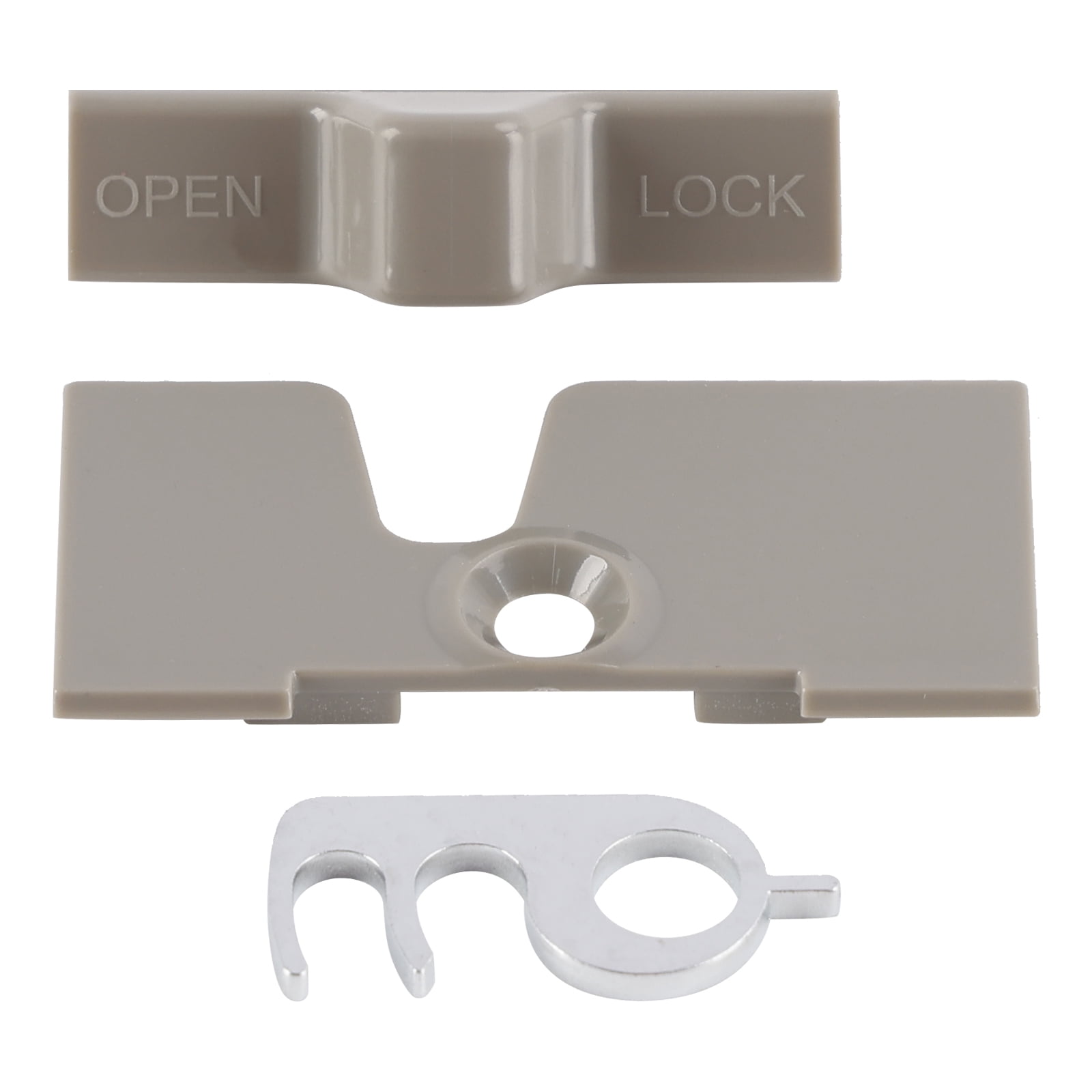 Fridge door catch/lock + backing plate caravan/motorhome RV For dometic ...