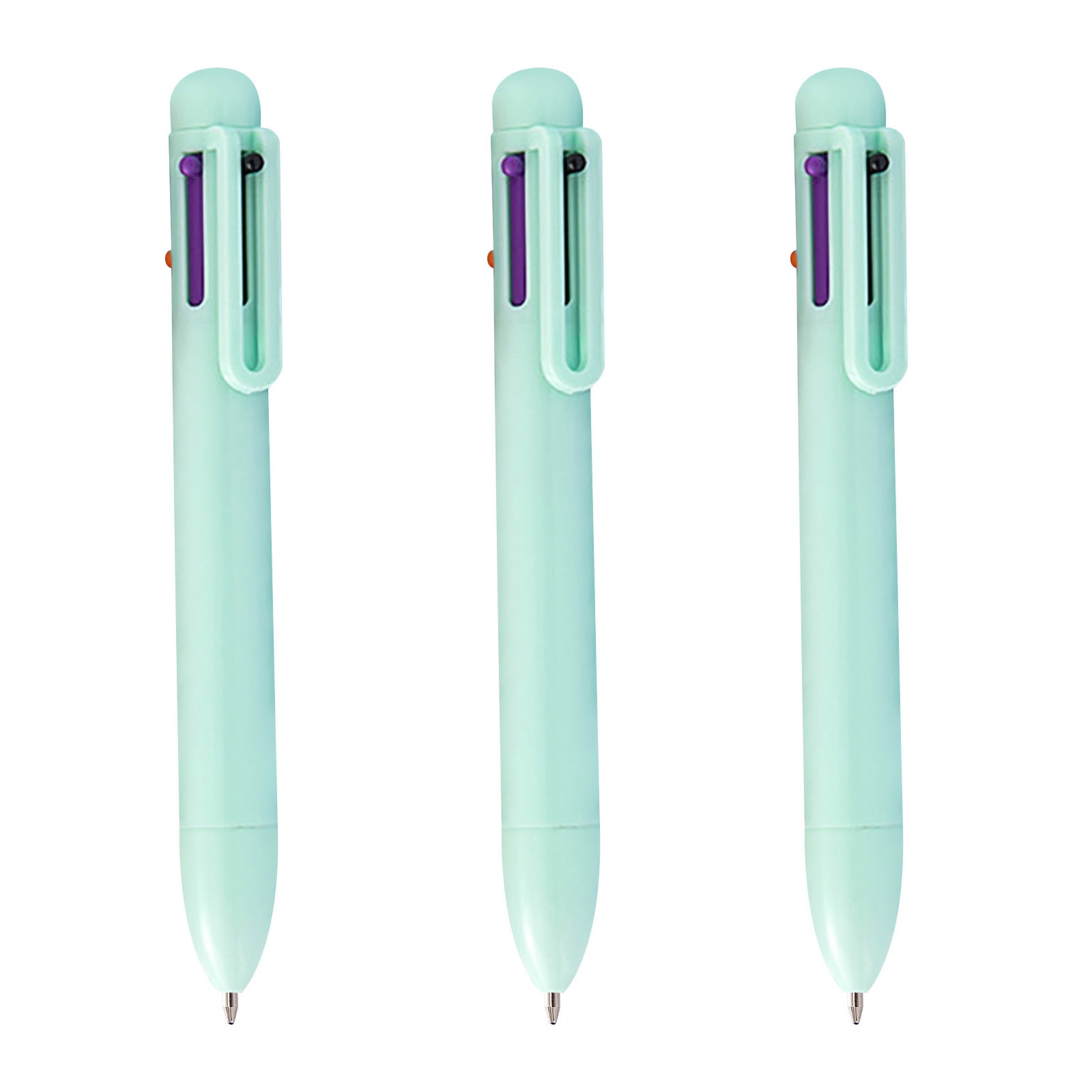 Fridja 0.5mm 6-in-1 Multicolor Ballpoint Pen, 6-Color Retractable ...