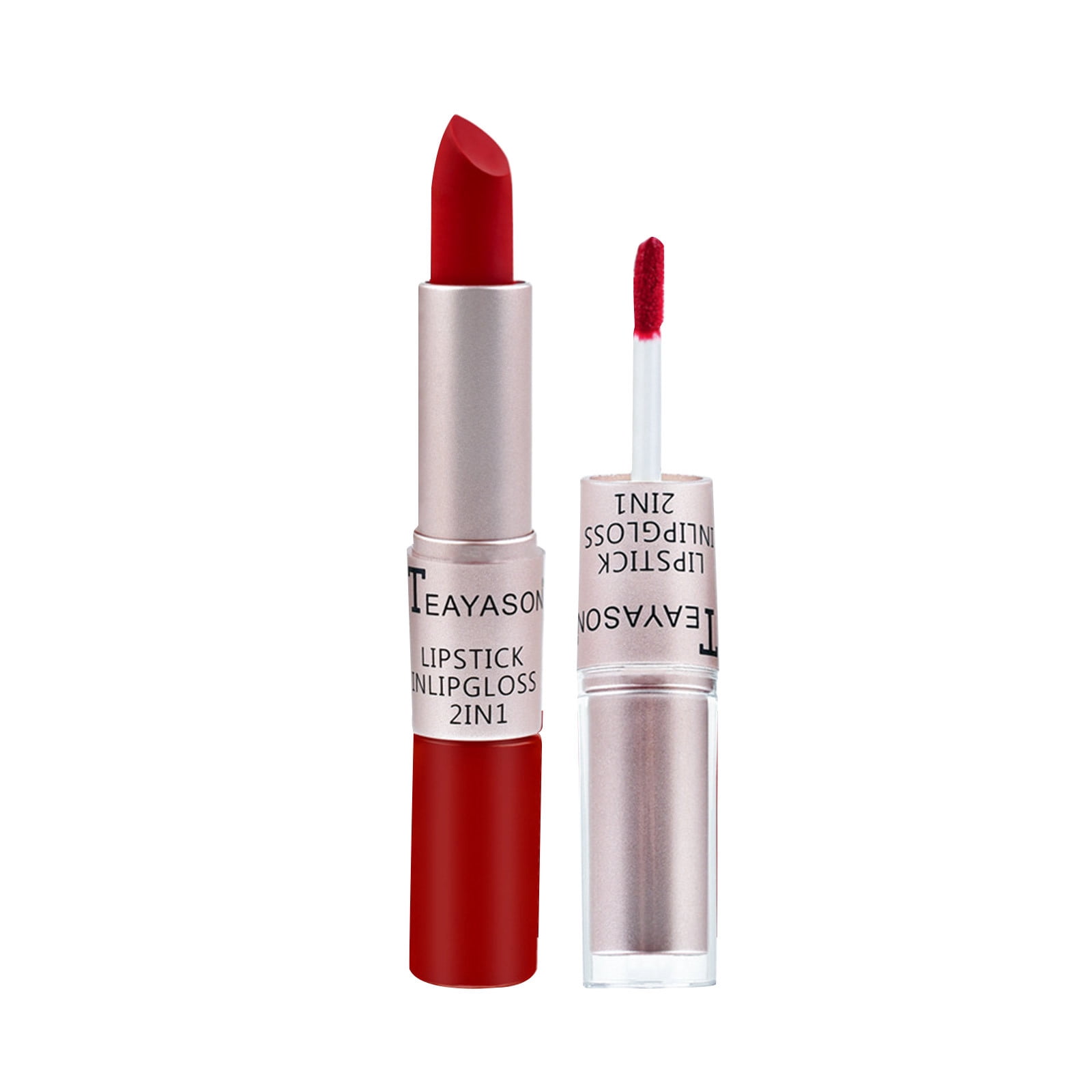 Fridja 12-Color Double-head Matte Matte Lip Gloss 2-in-1 Lipstick ...
