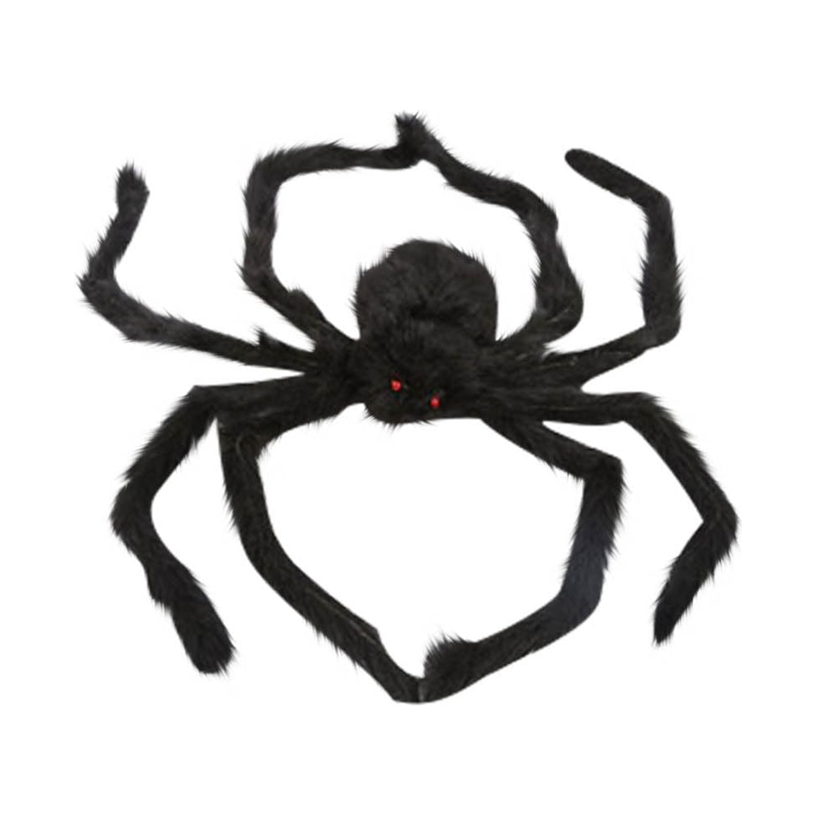 Fridja 2.5 Ft Halloween Outdoor Decorations Hairy Spider ,Scary Giant ...