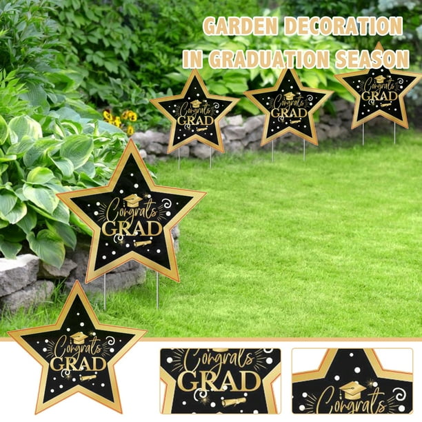 Fridja 2021 Graduation Party Yard Signs Class of 2021 Stake Signs ...