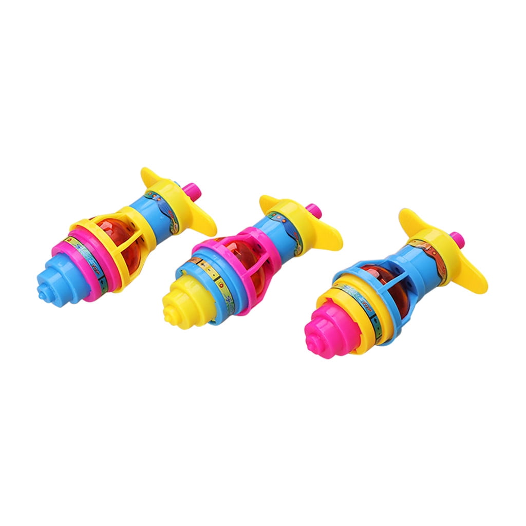 Fridja 3pc Kids Spinning Top Light Spinning Top Toy, School Birthday ...