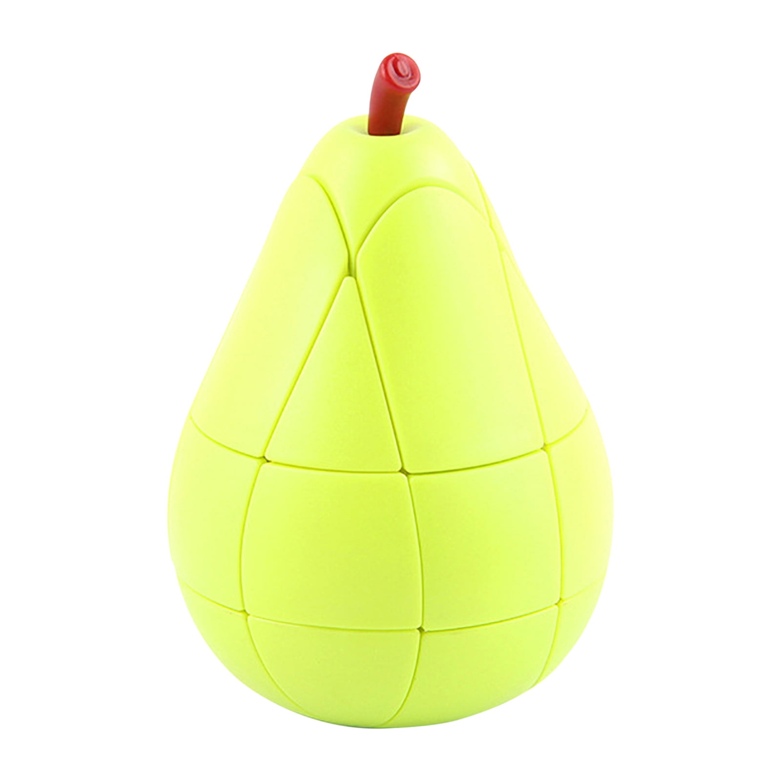 FFENYAN 3x3 Pear Fruit Magic Cube Puzzle Realistic Fruit Learning Magic ...