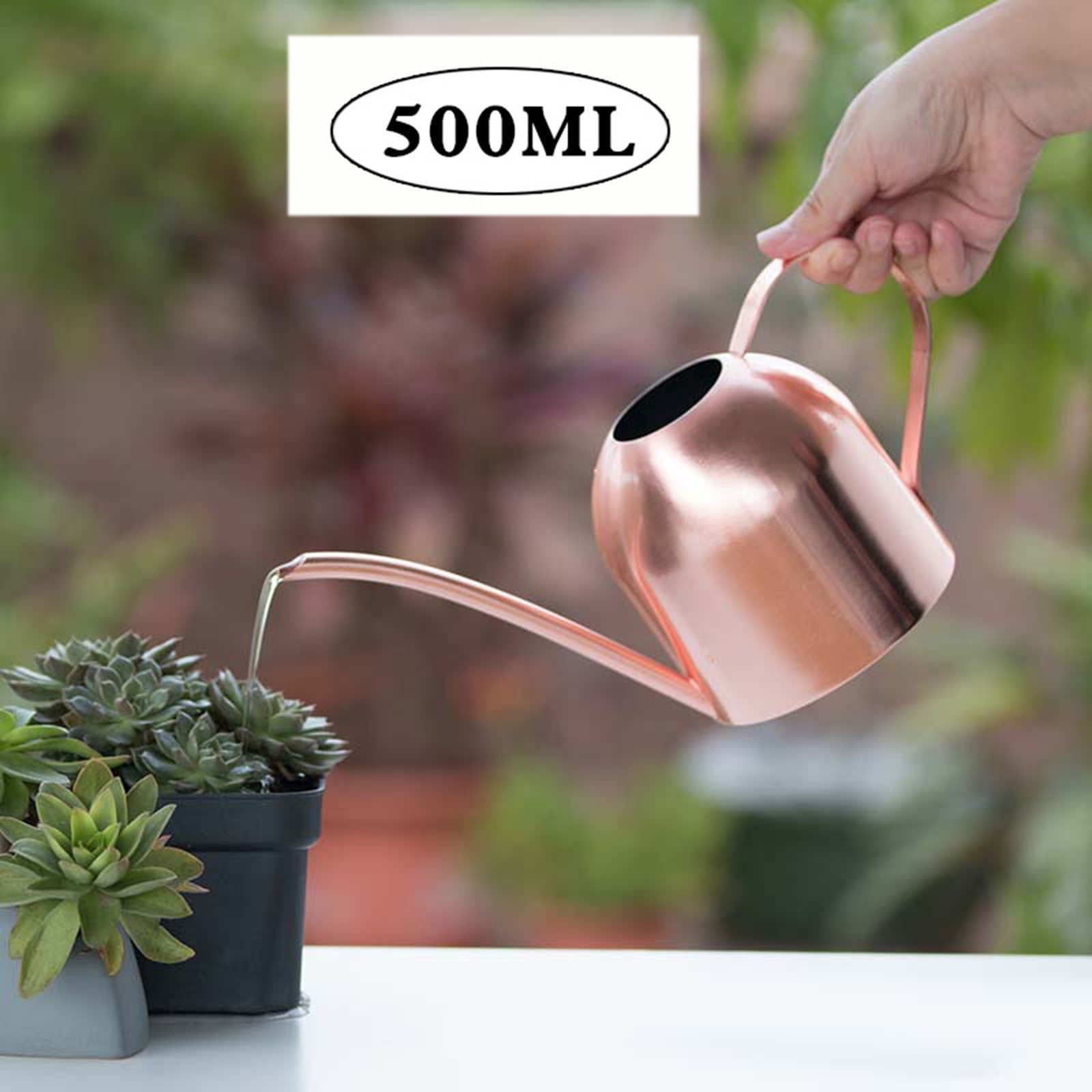 Fridja 500ML Small Metal Watering Can With Long Spout To Prevent ...