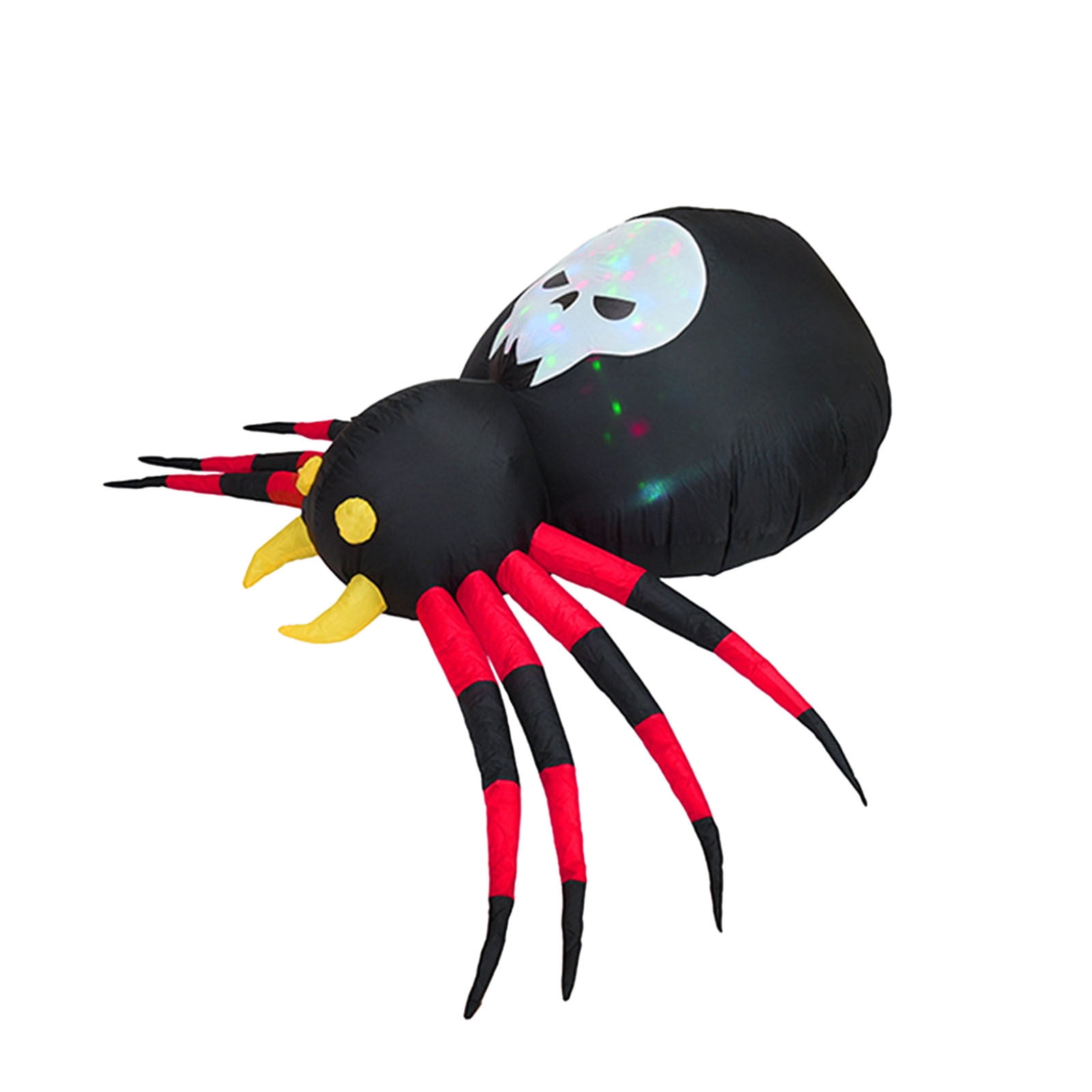 Fridja 63 Inch Wide Halloween Inflatable Magical Lighted Spider Yard ...