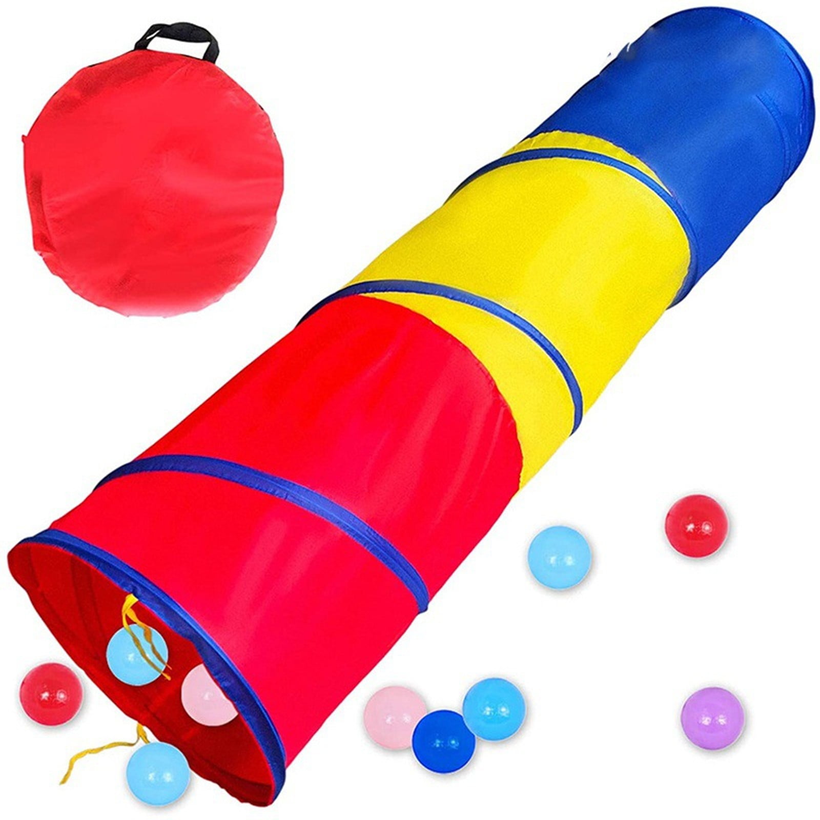 Fridja 6ft Crawl Through Play Tunnel Toy, Crawl Tunnel For Kids ...