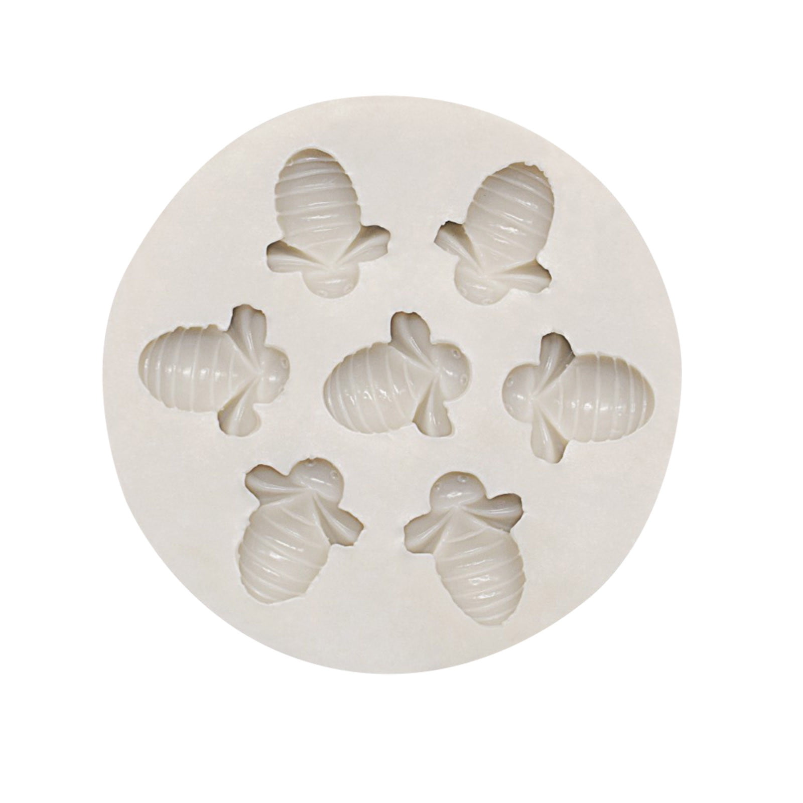 Fridja 7 Cavity Bumble Bee Silicone Mold for Chocolate ,3D Bee Day ...