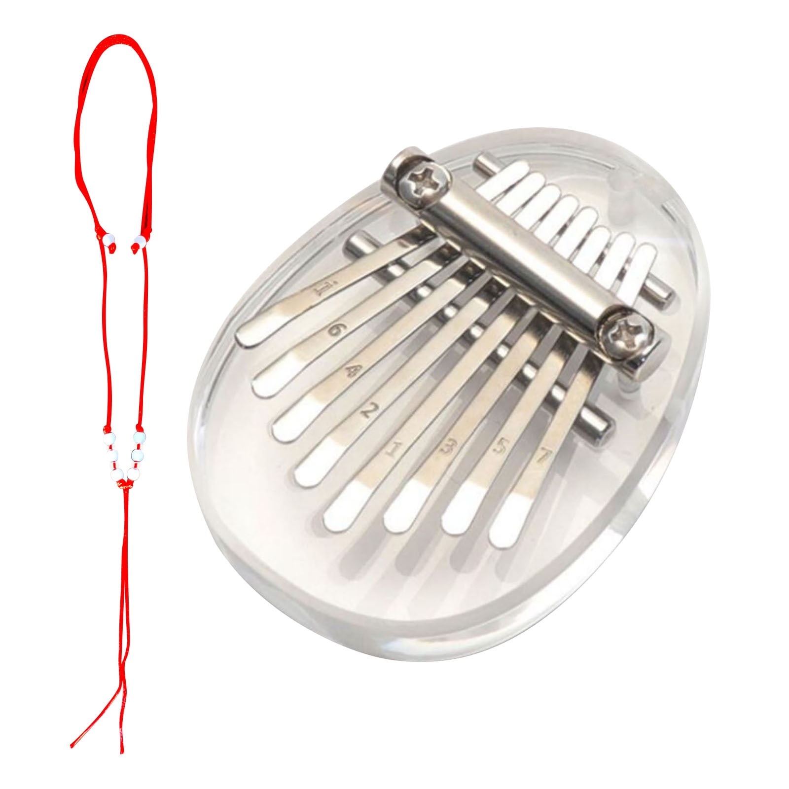 Fridja 8 Key Mini Kalimba Exquisite Finger Thumb Piano Marimba Musical ...