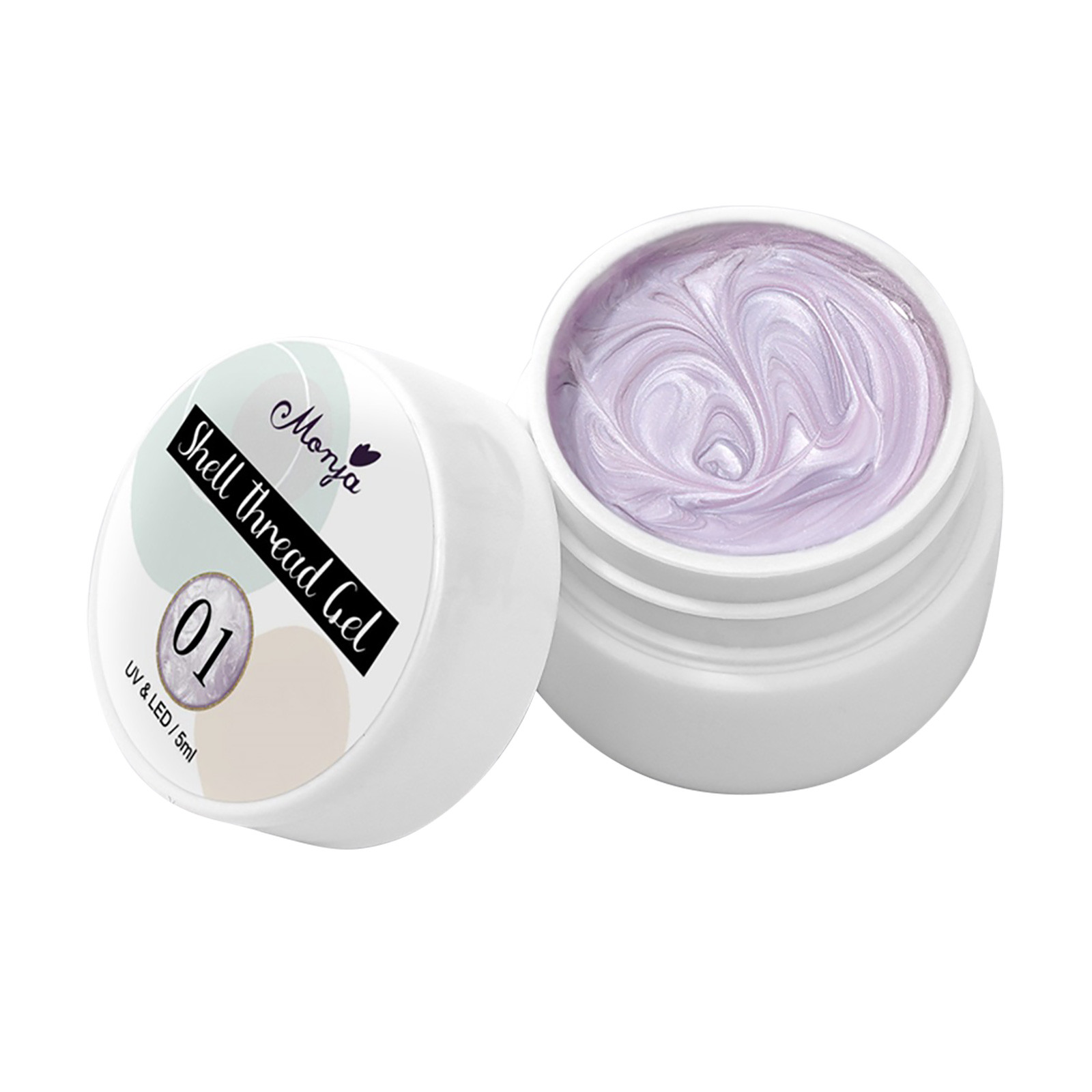 Fridja Autumn And Winter Pearlescent Thread Shell Glue Filling Micro ...