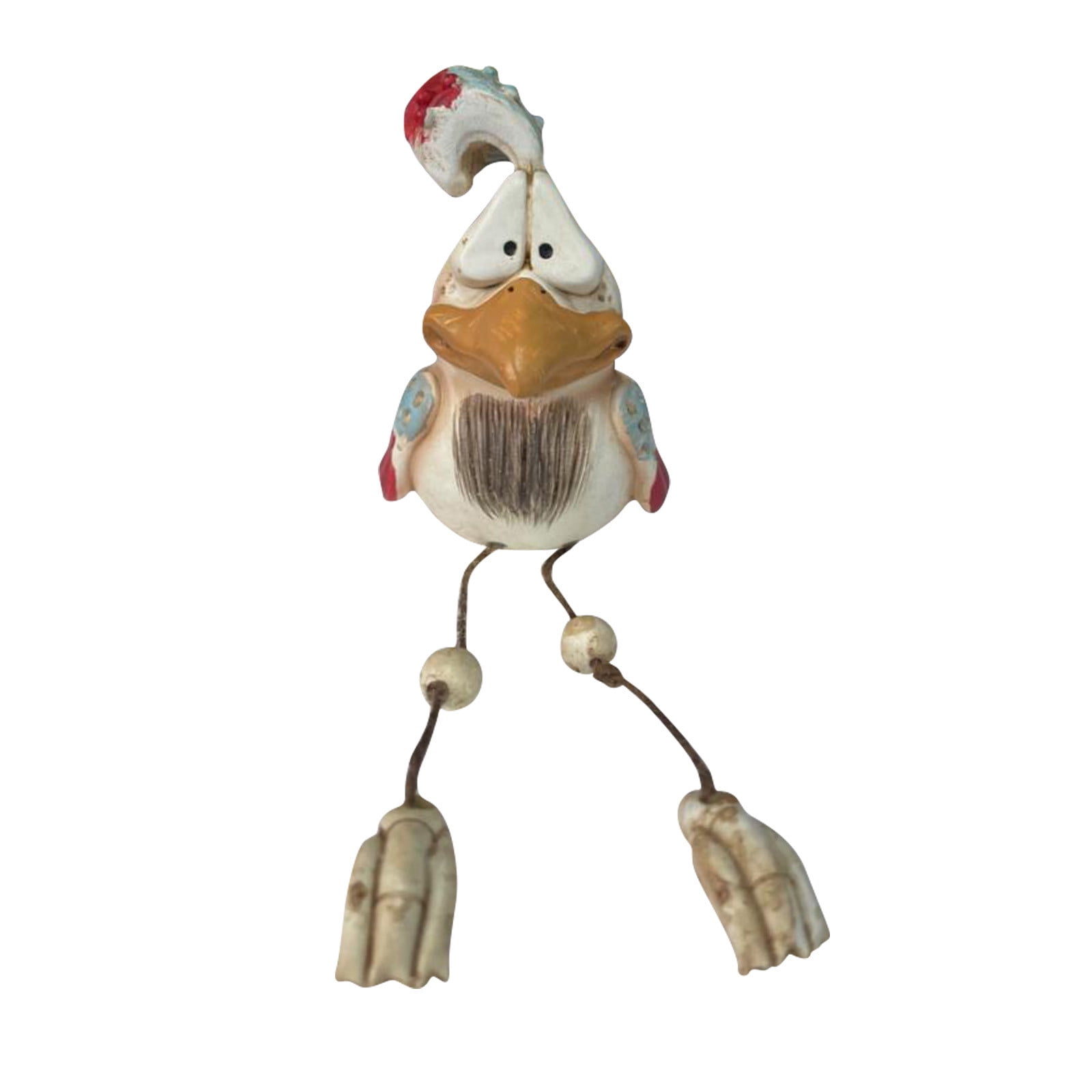 Fridja Chicken Garden Decor Resin Ornament Hanging Foot Chicken Yard ...