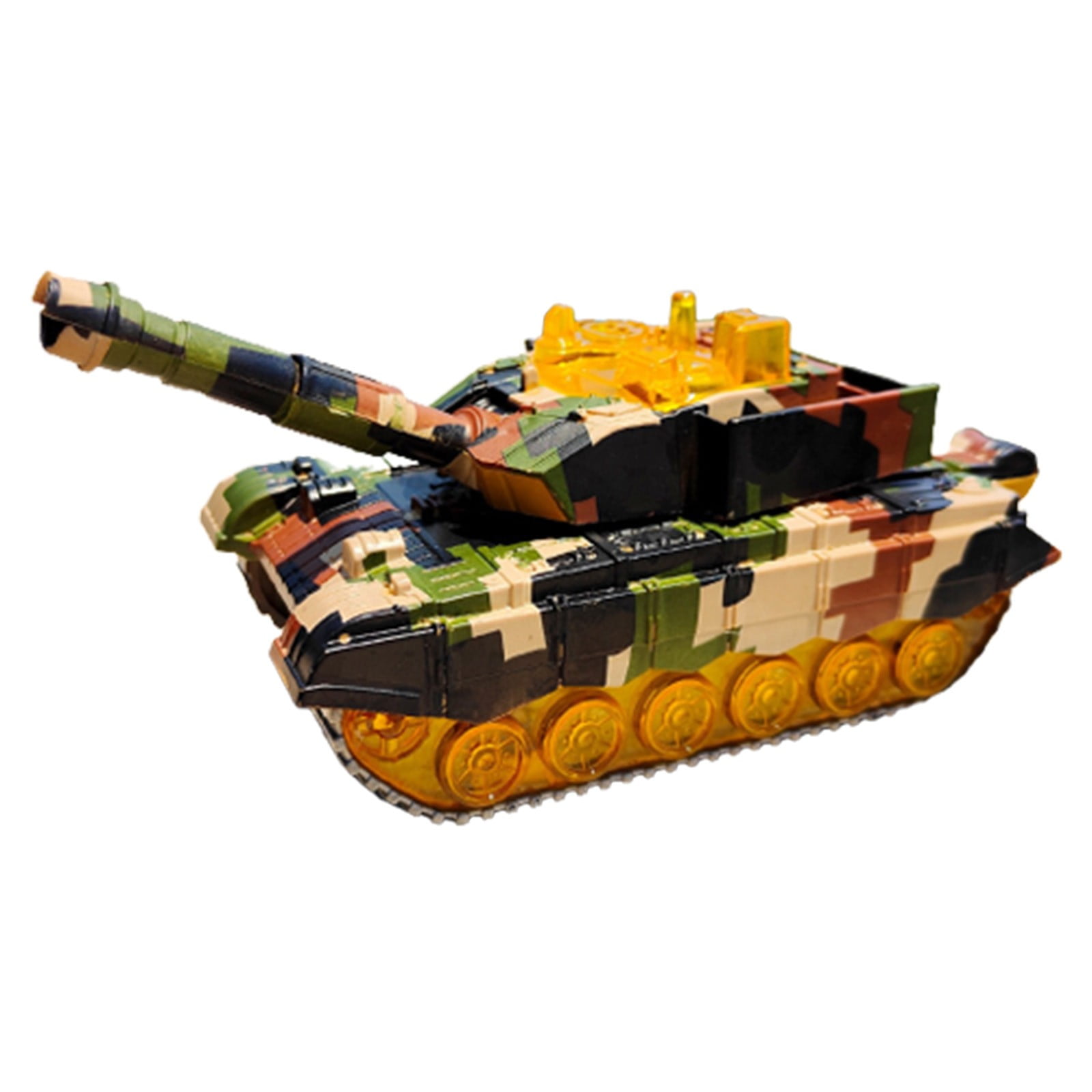 Fridja Children's Electric Small Tank, Light And Sound Effects, Manual ...