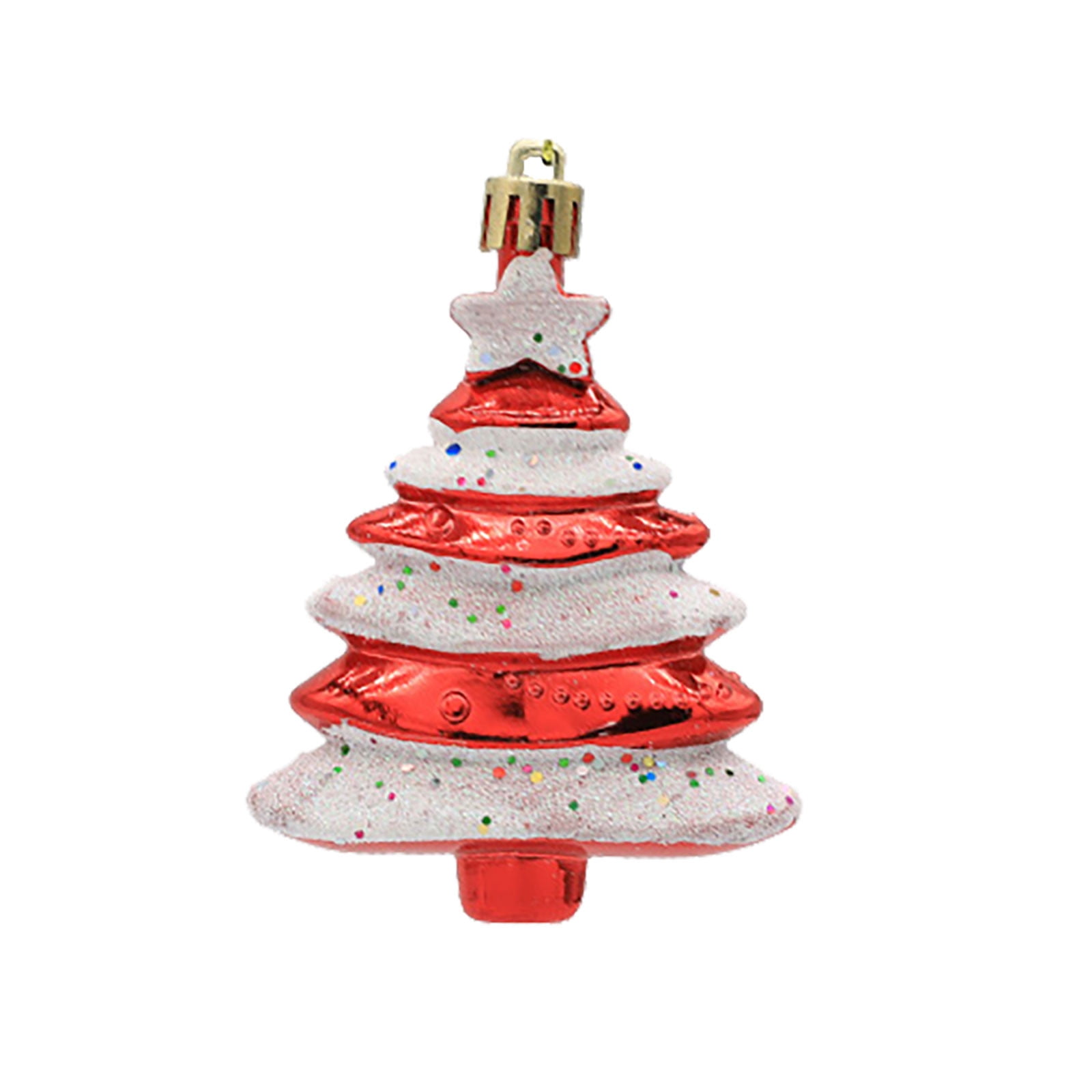 Fridja Christmas Ornaments 4 Pack Christmas Tree Hanging Decoration ...