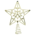 Fridja Christmas Tree Topper Hollow Star Tin Christmas Tree Decoration ...