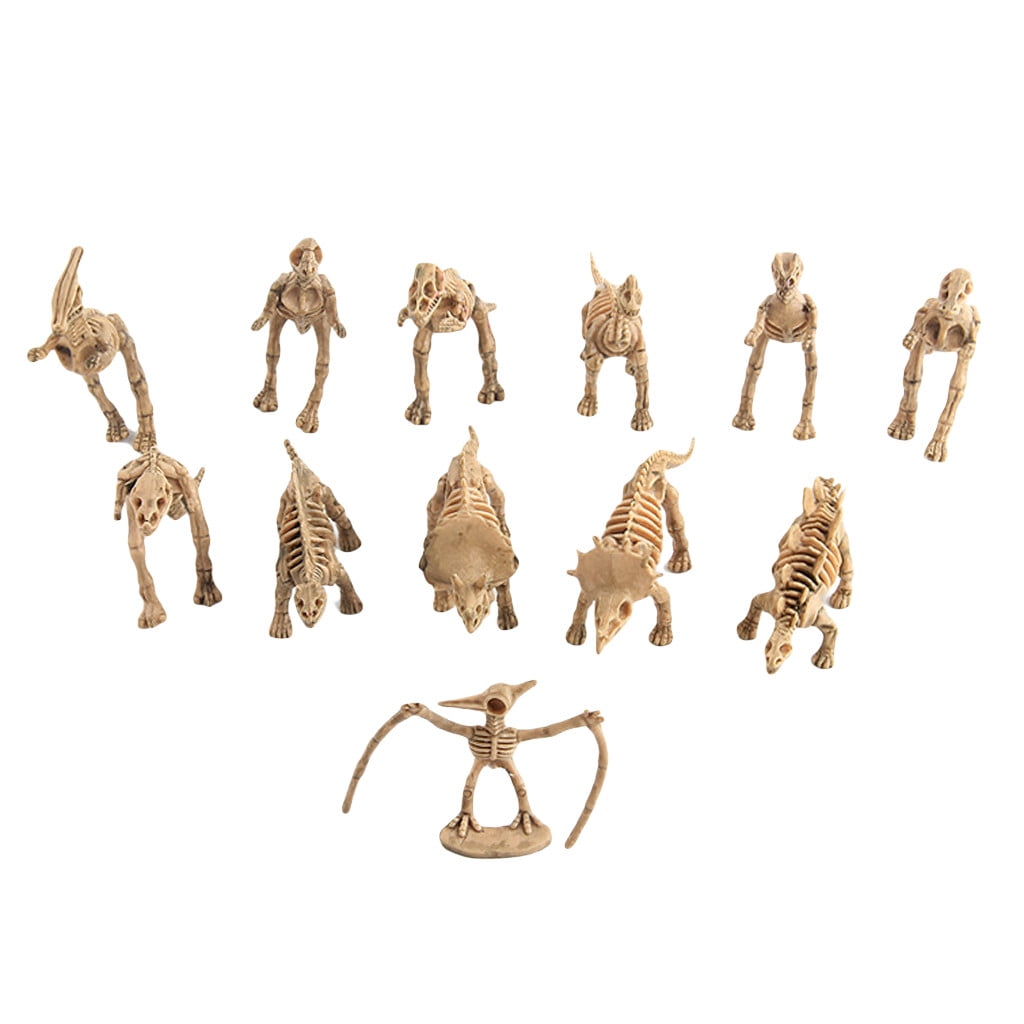Fridja Dinosaur Fossil Figure Toys Dinosaur Animal Model Figures ...